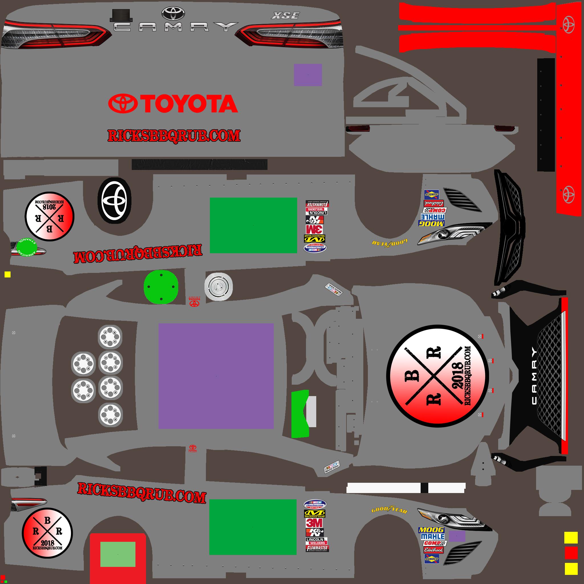 CamryBBQ by Steven Fogle - Trading Paints