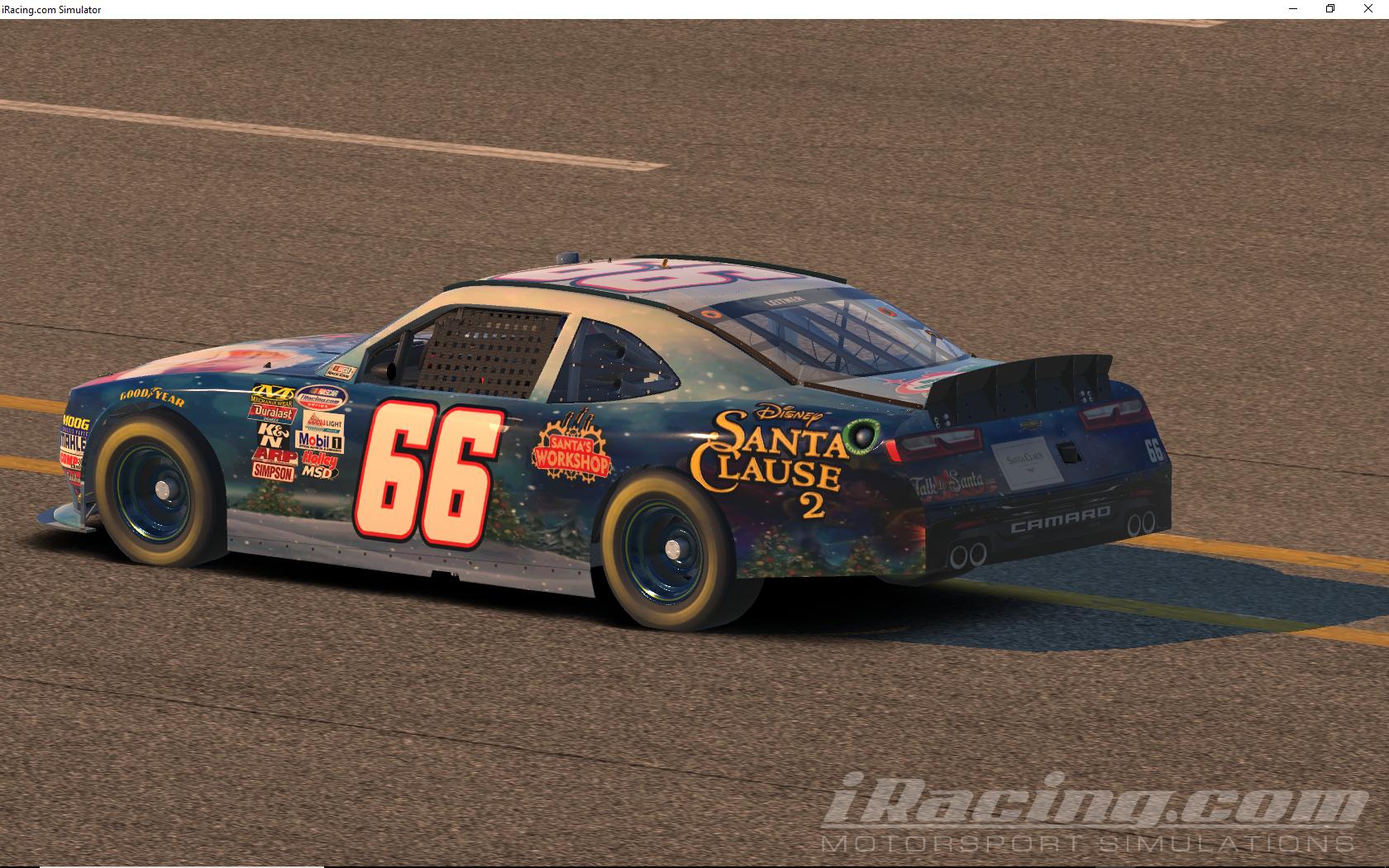 The Santa Clause 2 Xfinity Camaro by Scott Leitner2 - Trading Paints