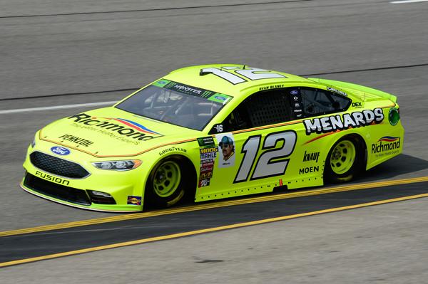 Ryan Blaney #12 Richmond/Menards 2018 Monster Energy NASCAR Cup Series ...