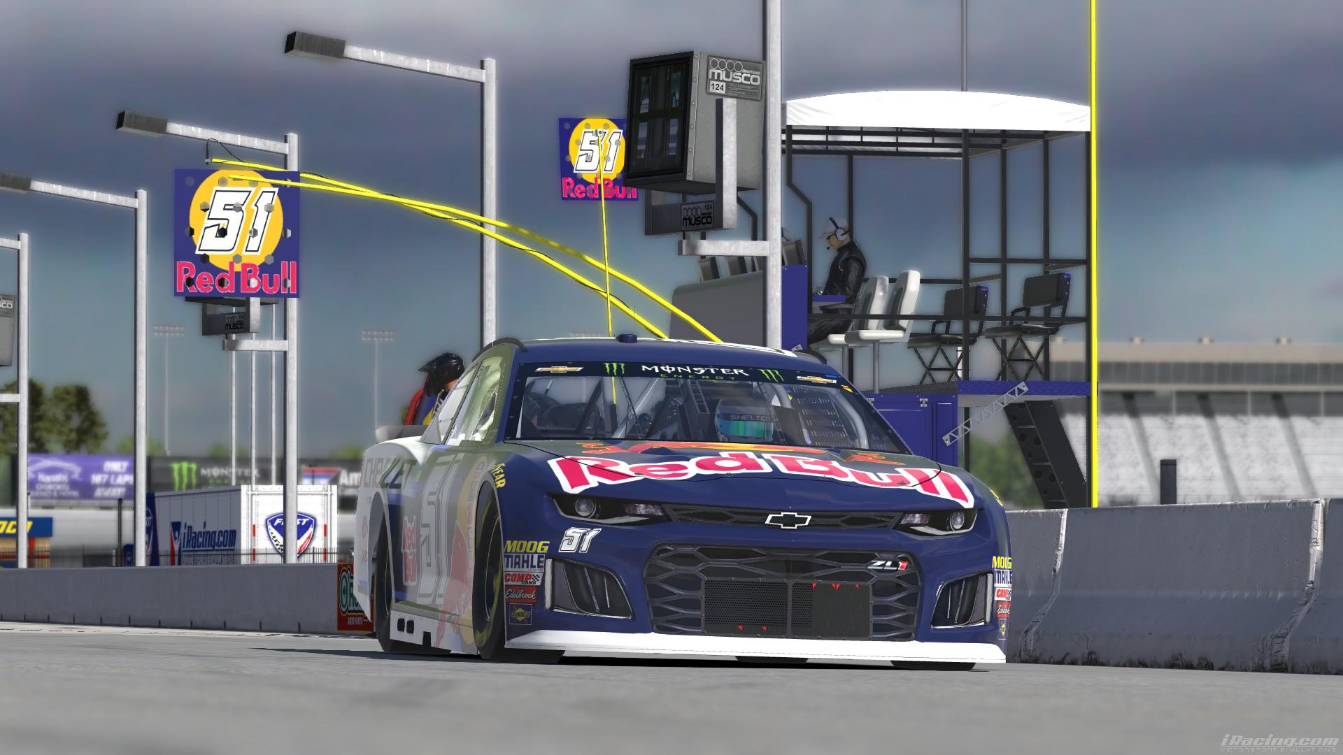 Red Bull Chevrolet Racing Team Fantasy by Ryan Shelton - Trading Paints