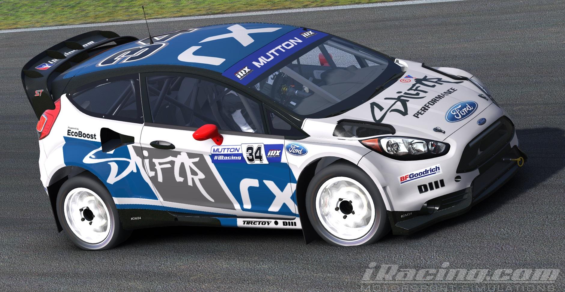 (Fictional) Ford Fiesta RS WRC - Shift R - RX by David M. - Trading Paints