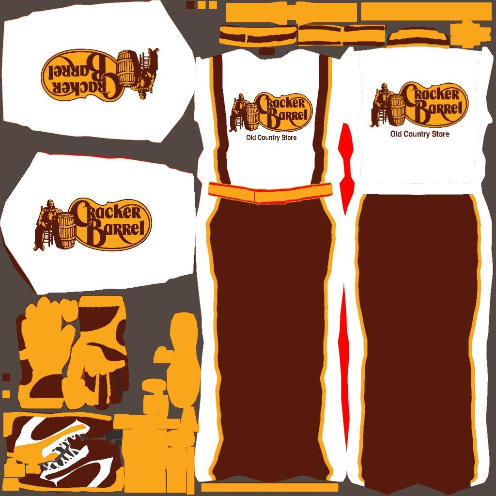 Cracker Barrel Fire Suit by JW Salyers - Trading Paints