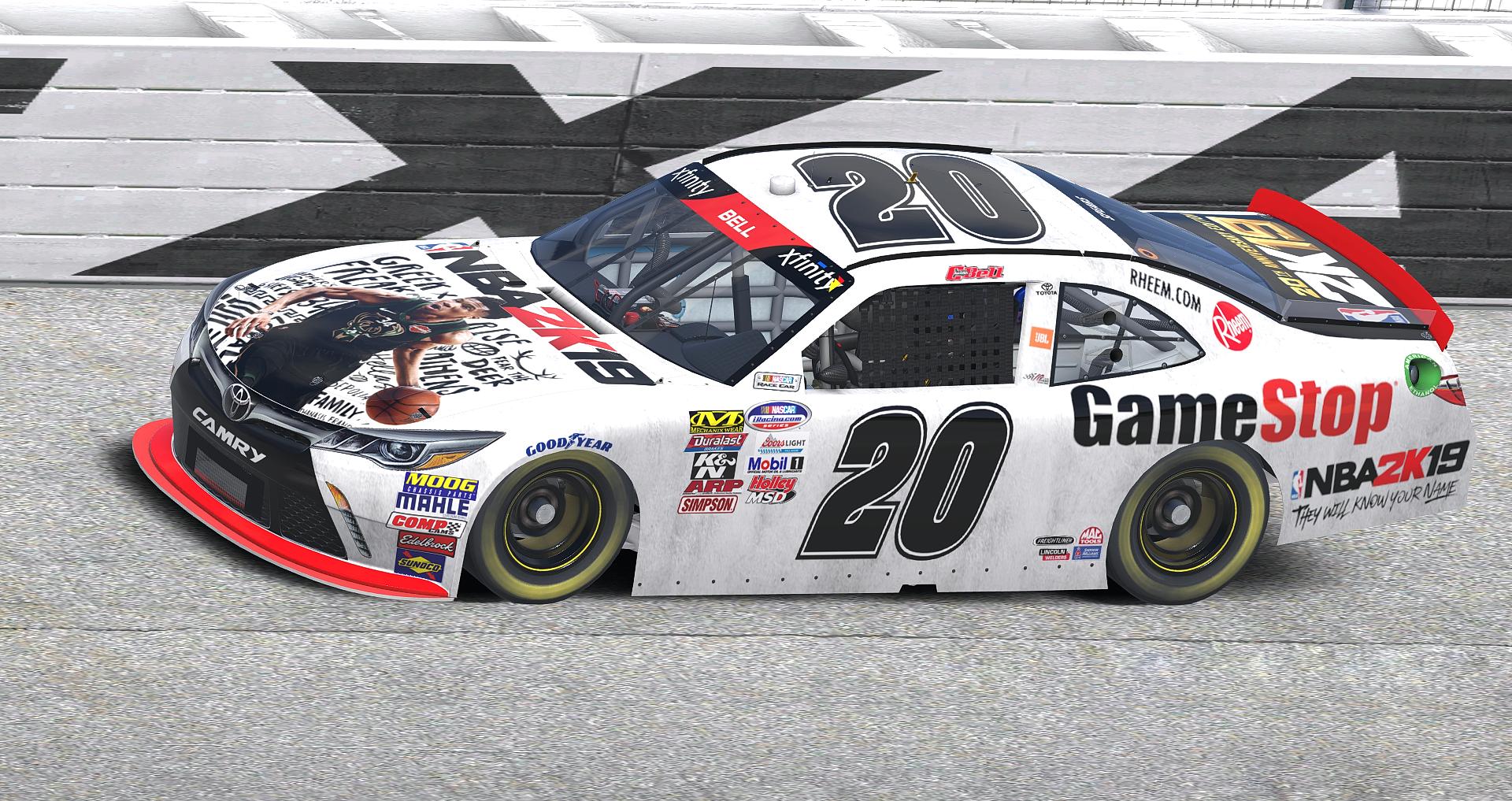 Christopher Bell NBA2K19/Gamestop Texas by Jay Spears - Trading Paints