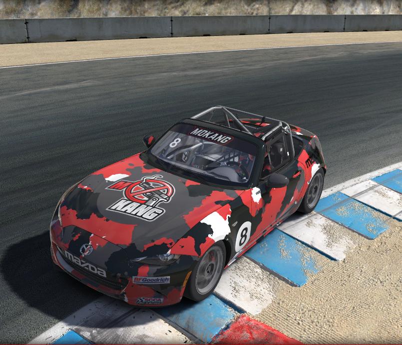 Streamer m0kangs livery - Red Camo by Forest Adams - Trading Paints