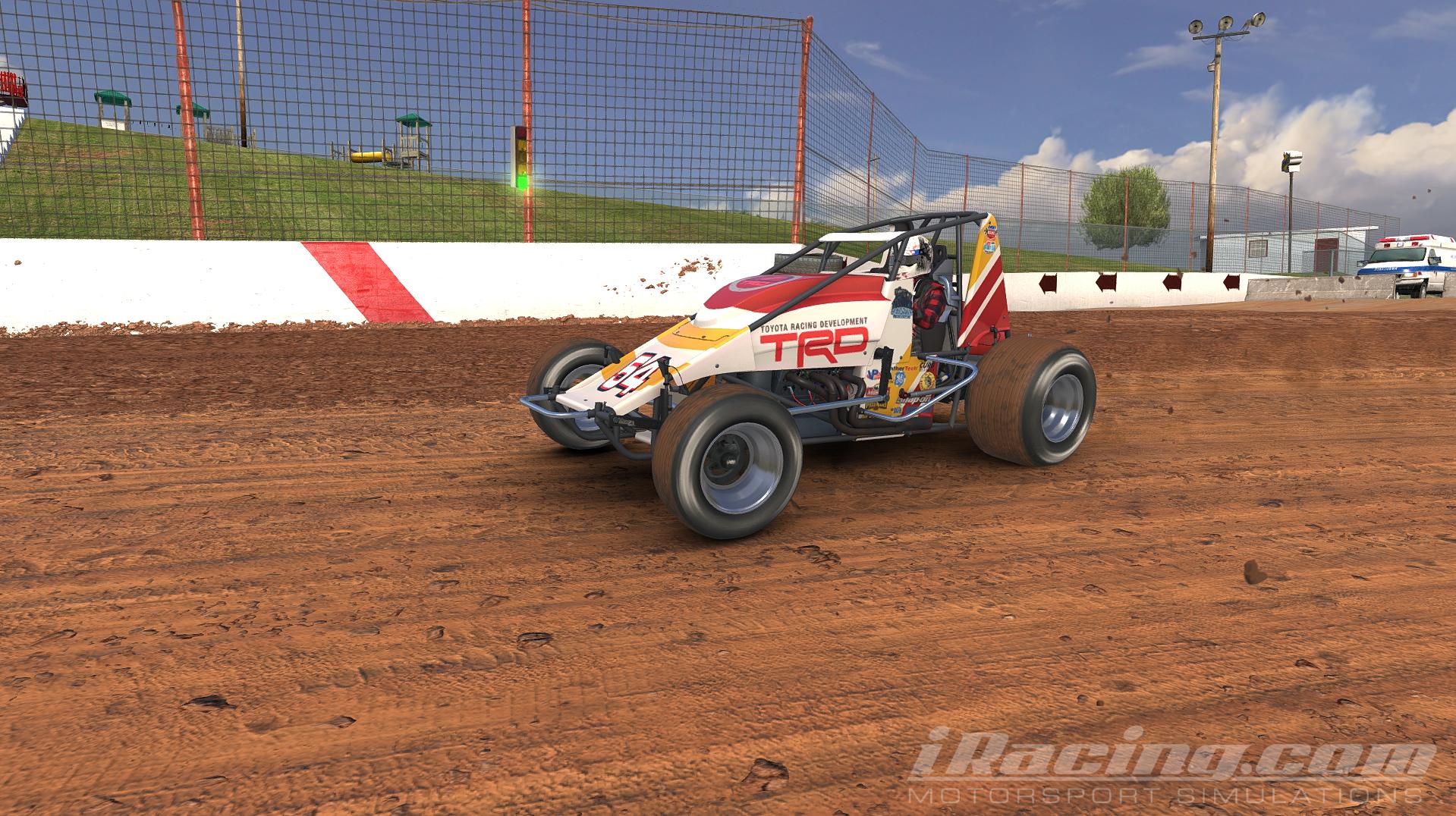 TRD Wingless Sprint by Randy Post - Trading Paints