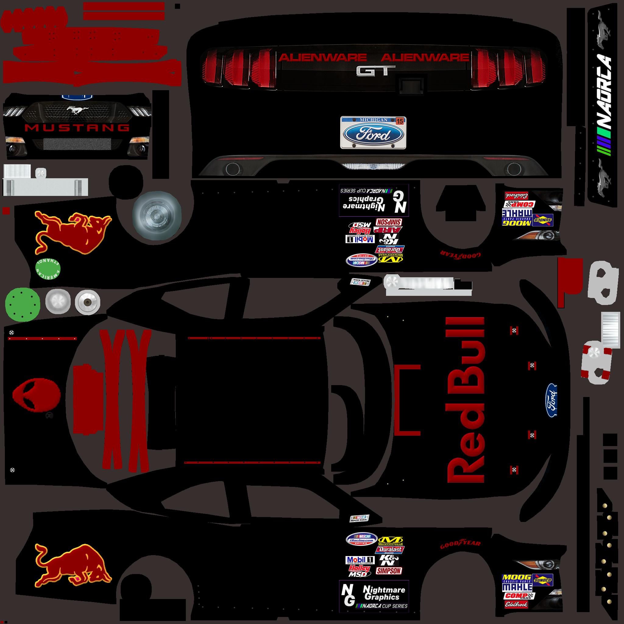 Ford Mustang Class B 2013 Redbull Alienware Concept by Scott W Brown Jr ...