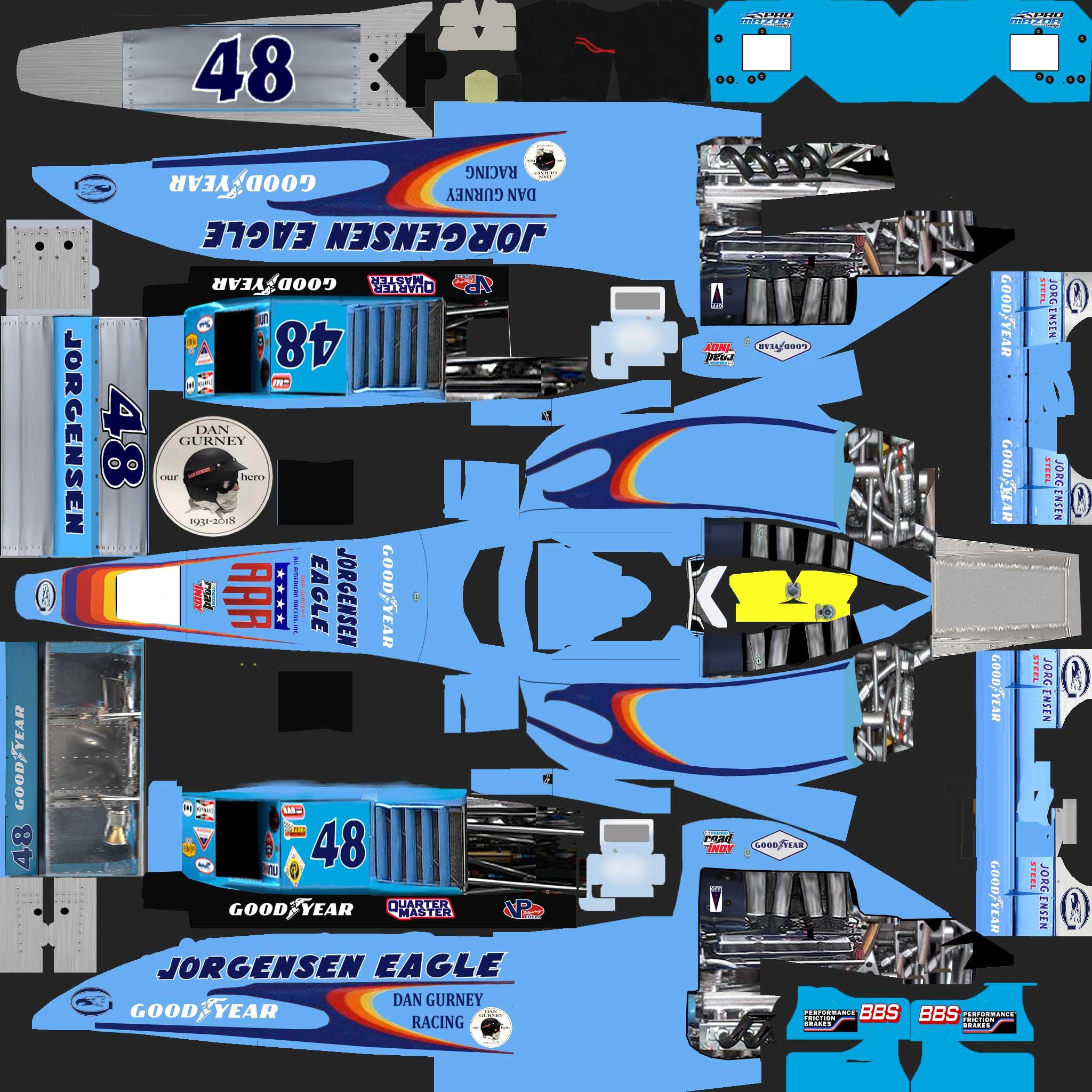 Jorgensen Eagle by Rodney Evans - Trading Paints
