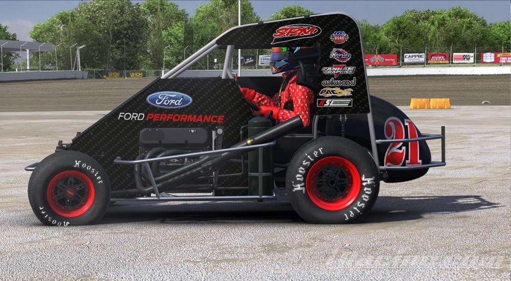 Chas Briscoe 2018 Gateway Dirt Nationals Steve Reynolds Midgete by Zach ...
