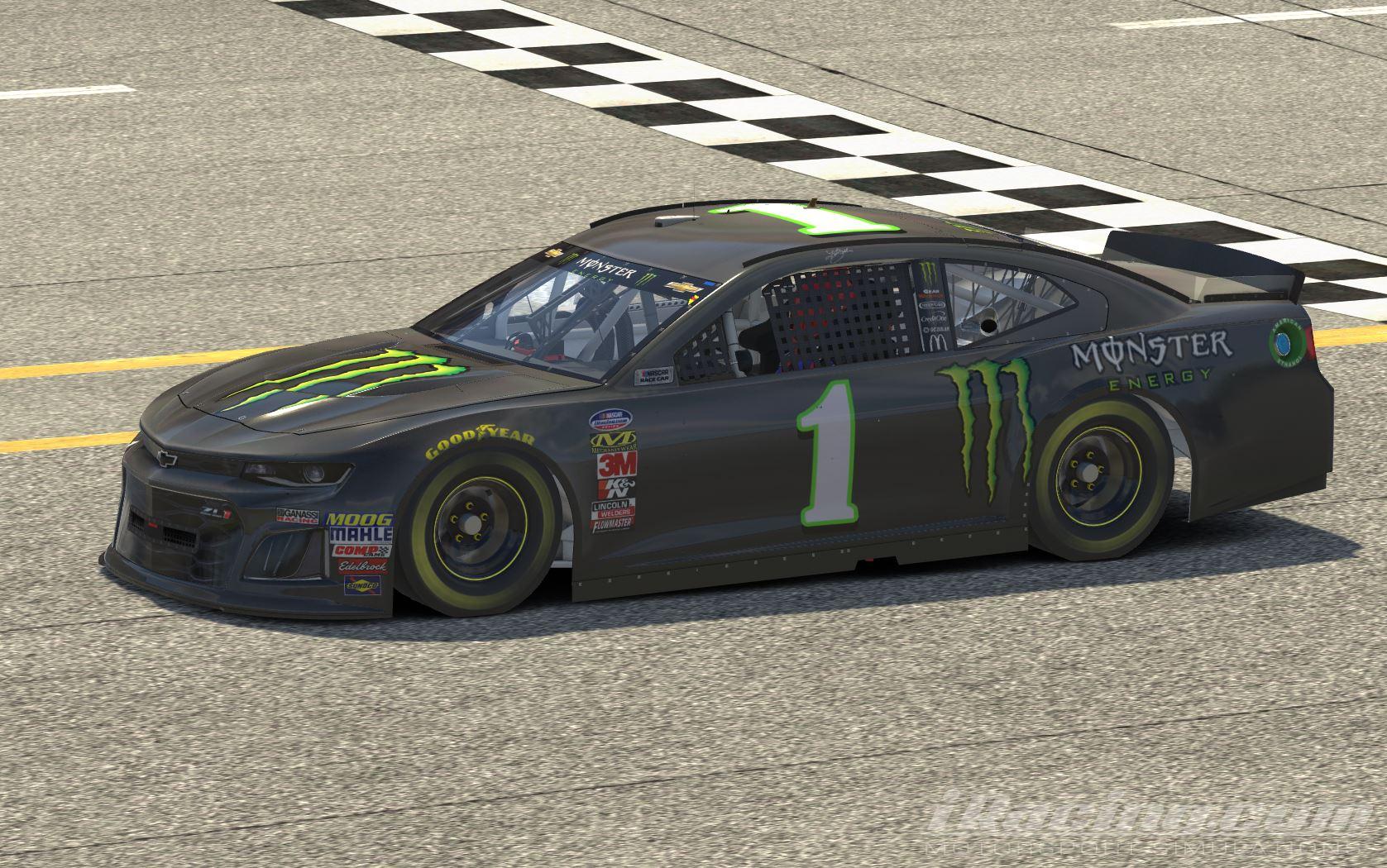 Kurt Busch CGR Announcement Car by Justin Walters3 - Trading Paints