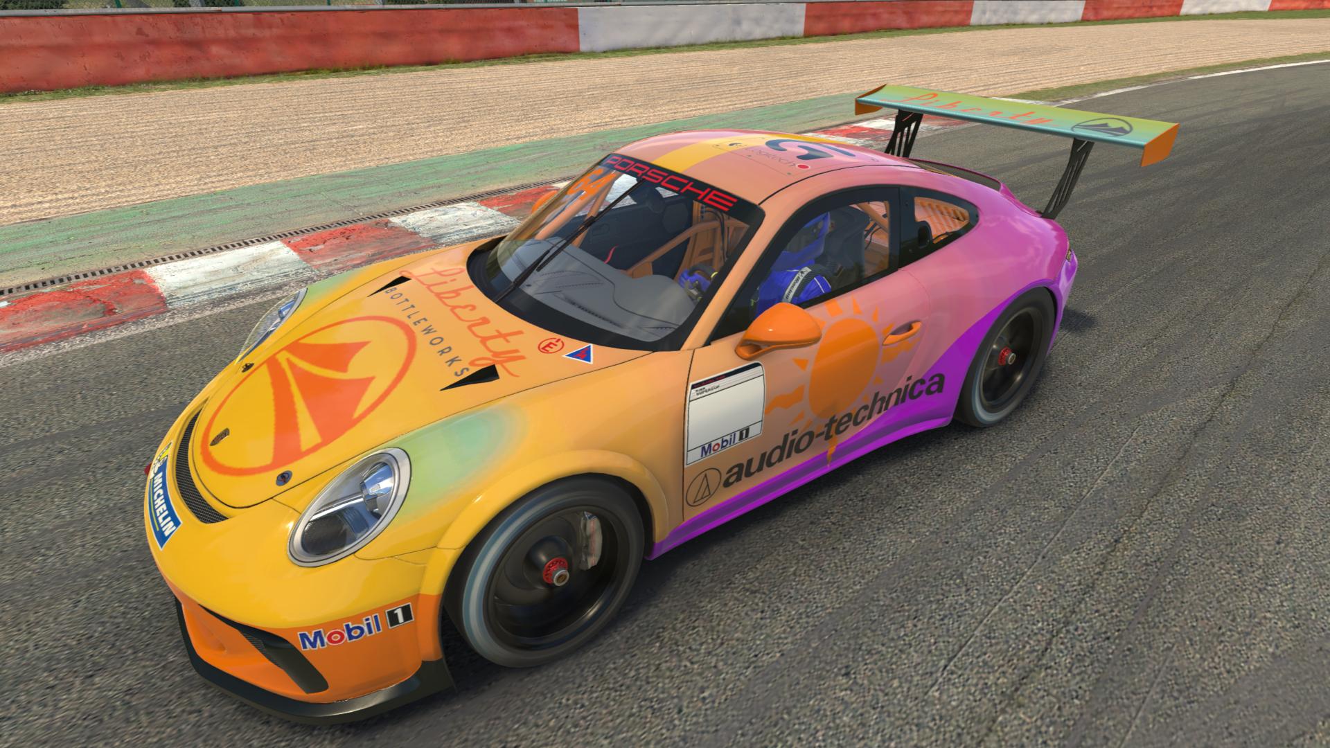 Sunset Porsche by Peter Huston - Trading Paints
