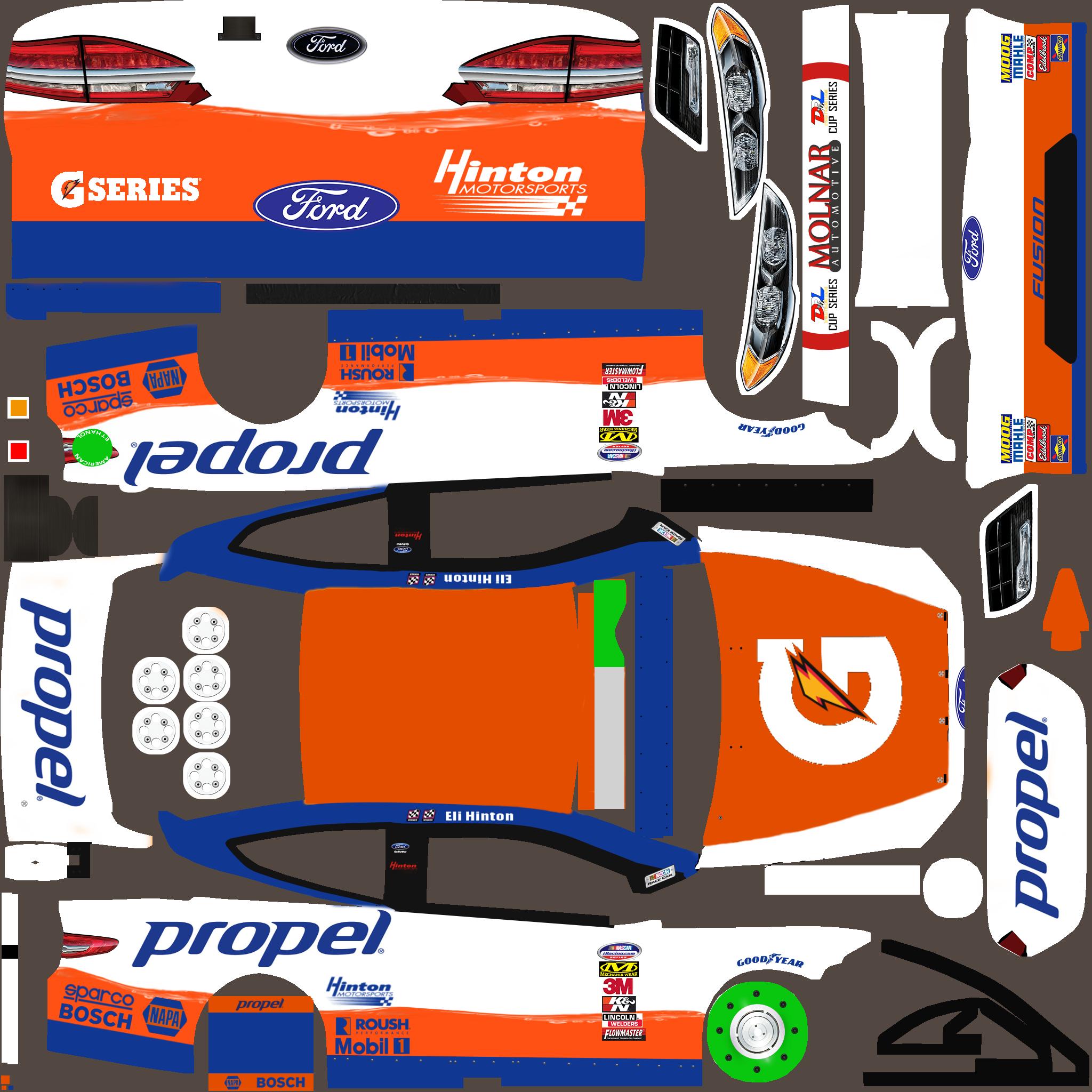 Gatorade Propel Fusion by Eli Hinton2 - Trading Paints