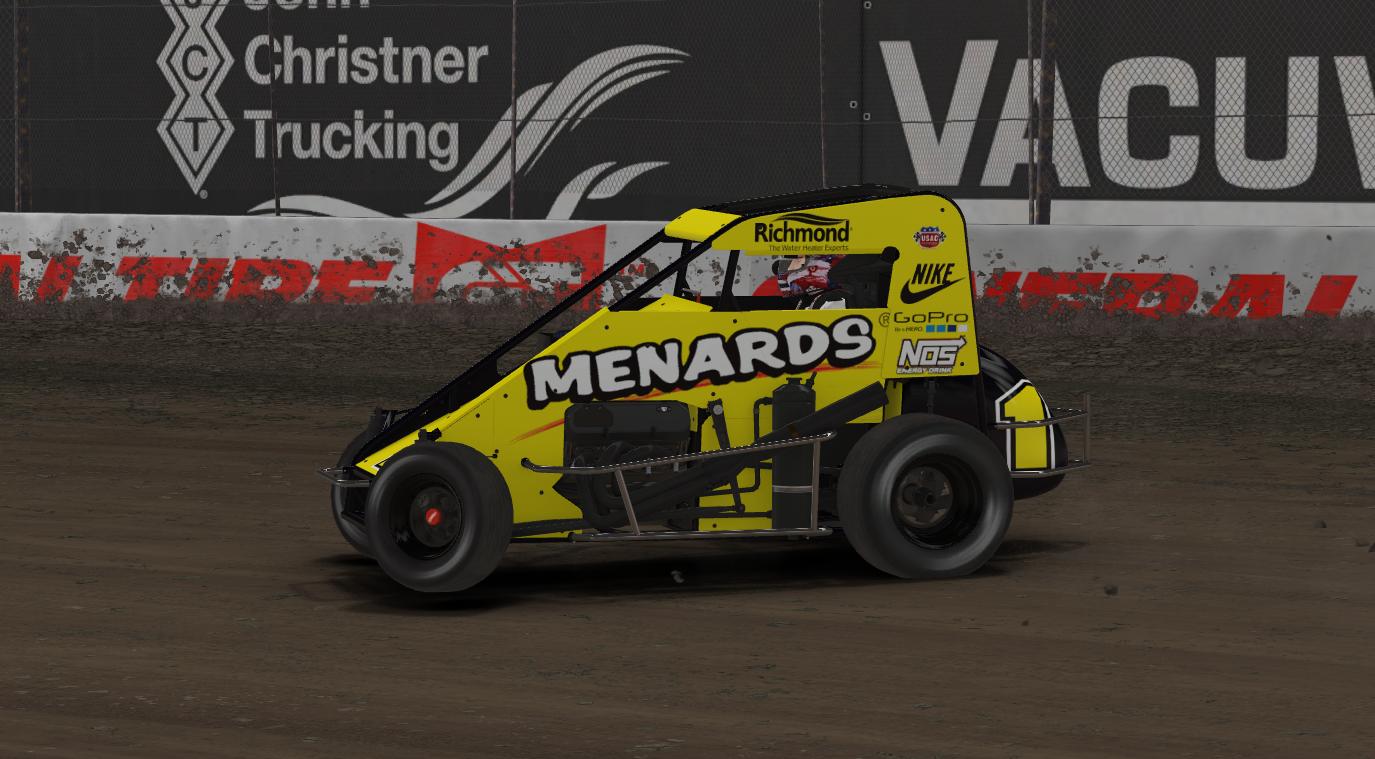 Menards Dirt Midget by Colton Geist - Trading Paints
