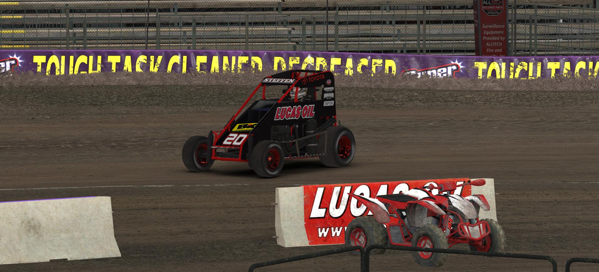 St.louis based Lucas oil midget by Shane Steffen - Trading Paints