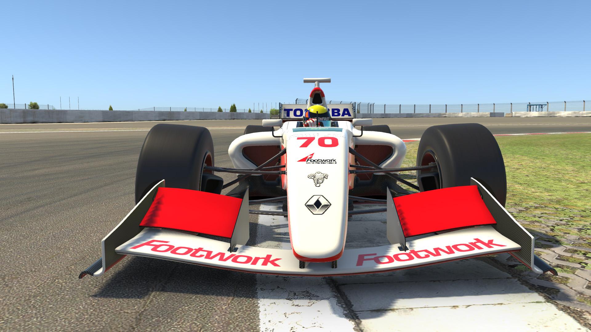 Arrows Footwork FA14 by Bill Krause - Trading Paints