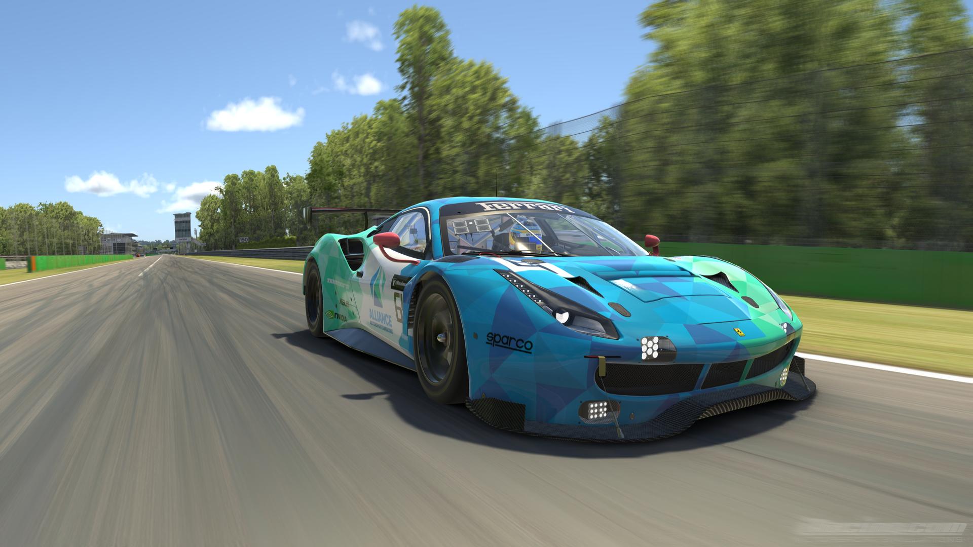Ferrari 488 GT3 - Alliance Motorsport Simracing by Guillaume Essoltani ...