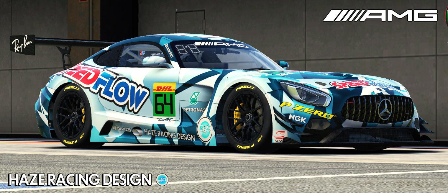 AMG GT3 Haze Racing Design 2019 by Simon H. - Trading Paints