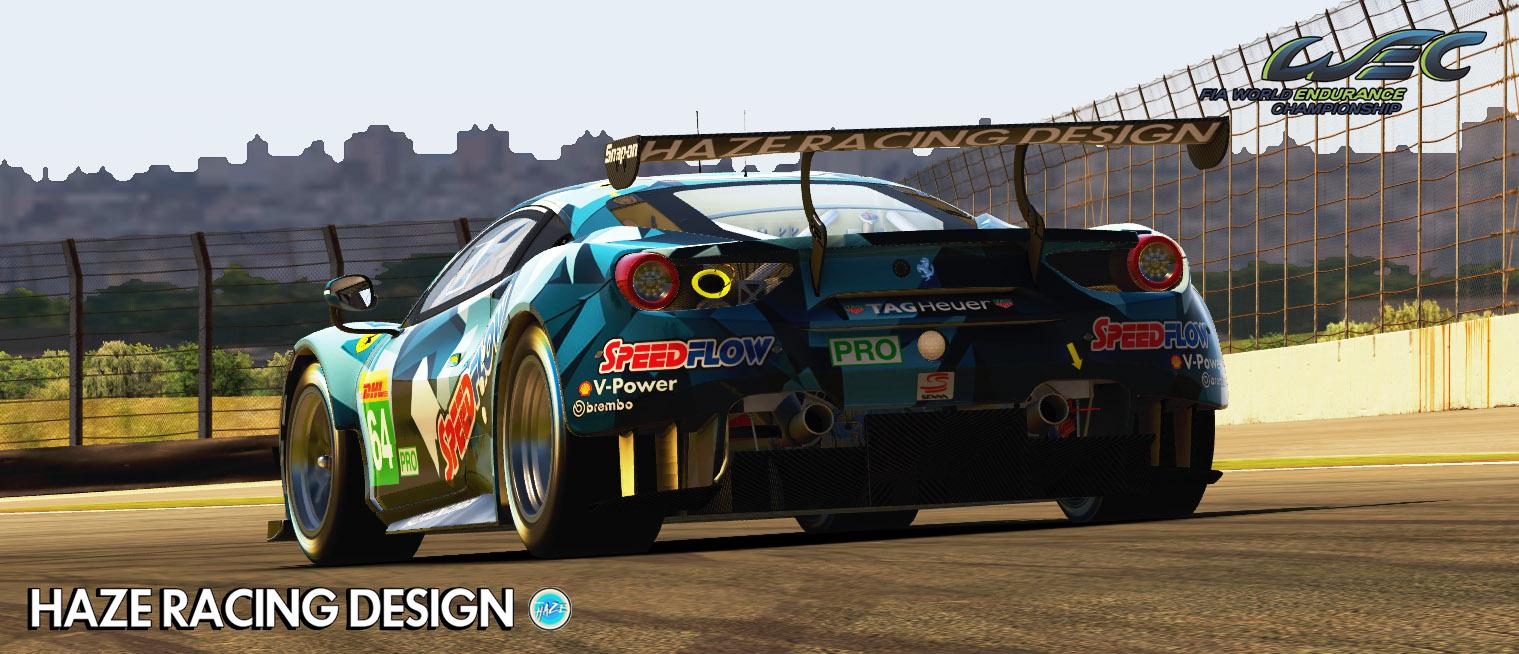 488GTE Haze Racing Design 2019 by Simon H. - Trading Paints