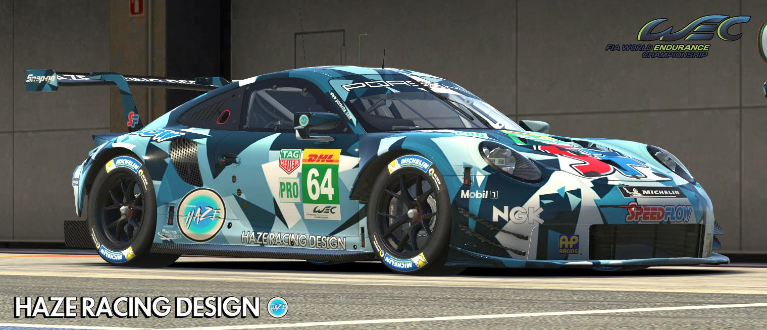 911 RSR Haze Racing Design 2019 by Simon H. - Trading Paints