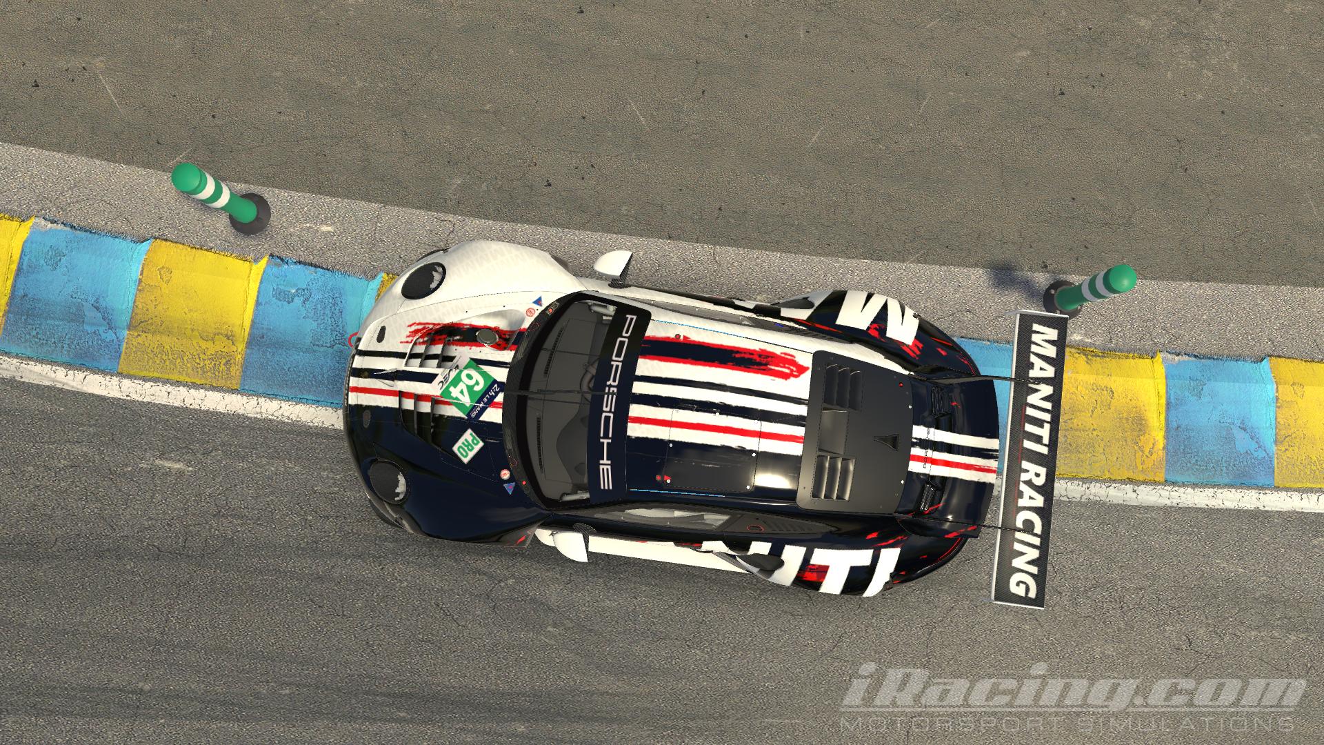 Maniti Racing Weiß-Rot-Schwarz by Tim Matzke - Trading Paints