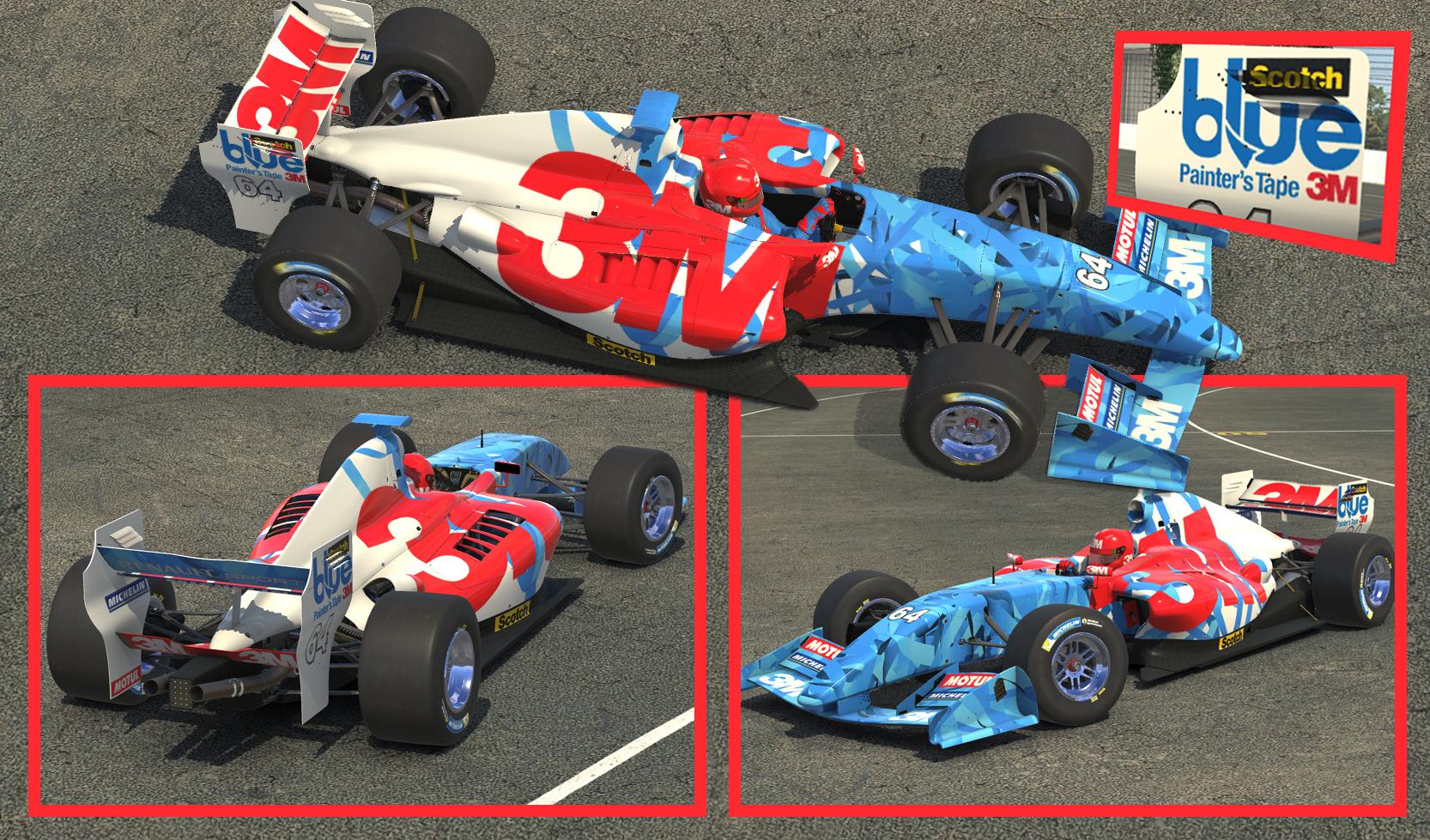 Formula 3 by Clyde Coman - Trading Paints