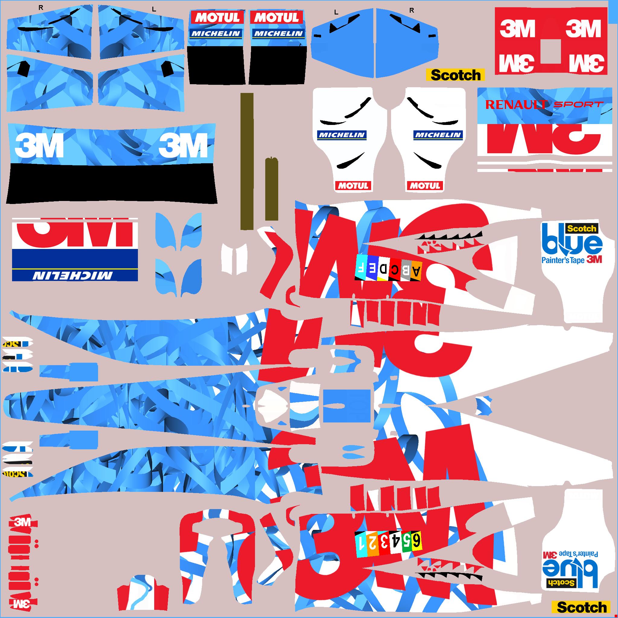 Formula 3 by Clyde Coman - Trading Paints