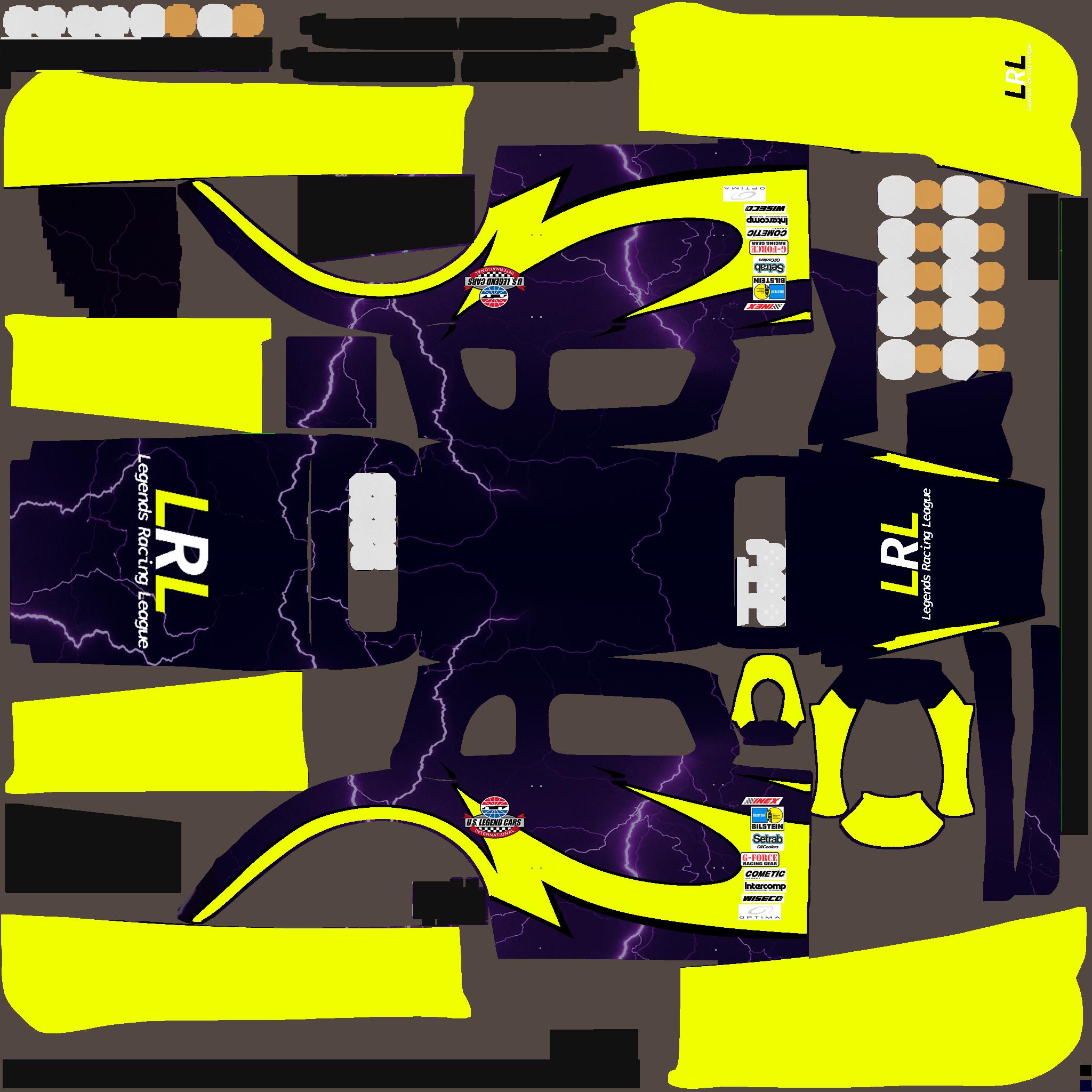 Legends Racing League Revamped paint scheme by Malachi Drake - Trading ...