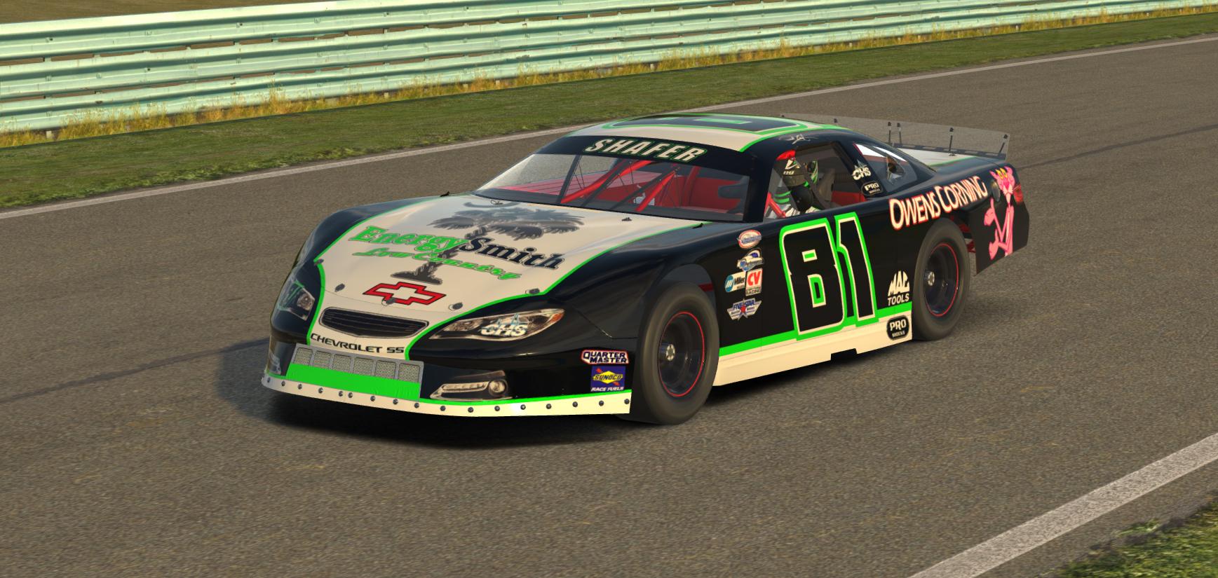 Energy Smith LowCountry Super Late Model by Patrick Shafer - Trading Paints