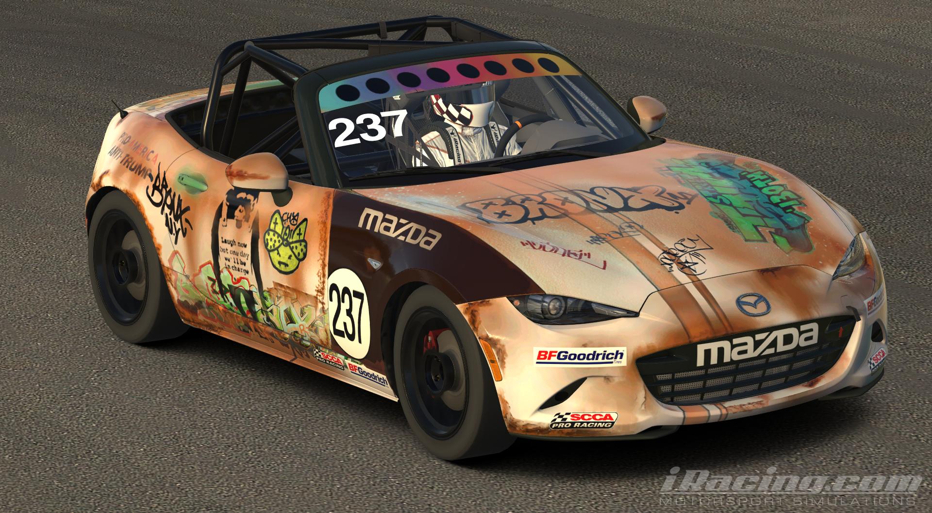 Mazda MX5 2016 bronx liverie by Øyvind Glamo - Trading Paints