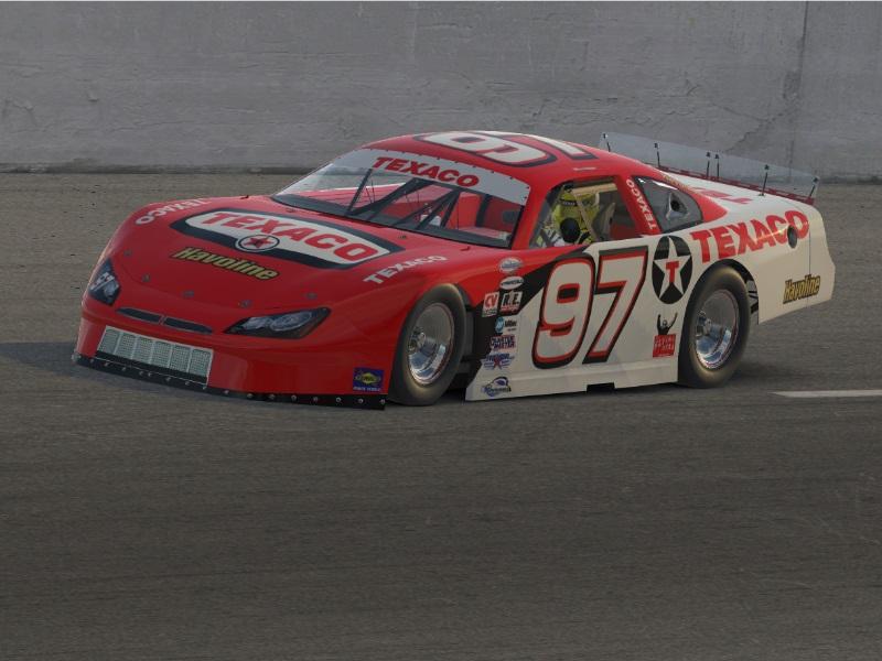 Texaco Super Late Model by JW Salyers - Trading Paints
