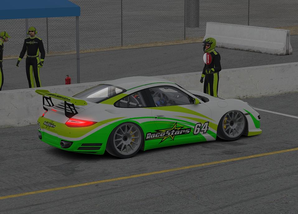 RaceStars League (Green) by Race Stars Three - Trading Paints