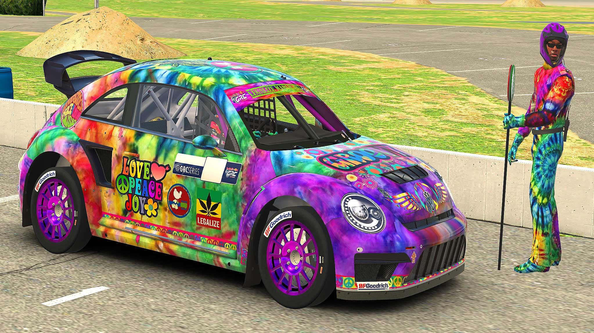 Hippie Bug by Rodney Evans - Trading Paints