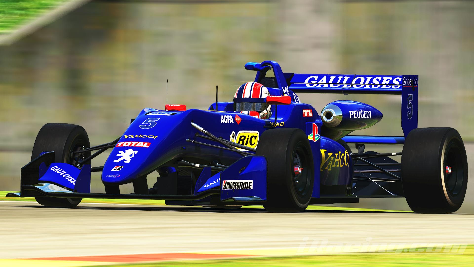 Dallara 2000 Prost AP03-Peugeot Version 2.0 by Patrick Ramirez - Trading Paints