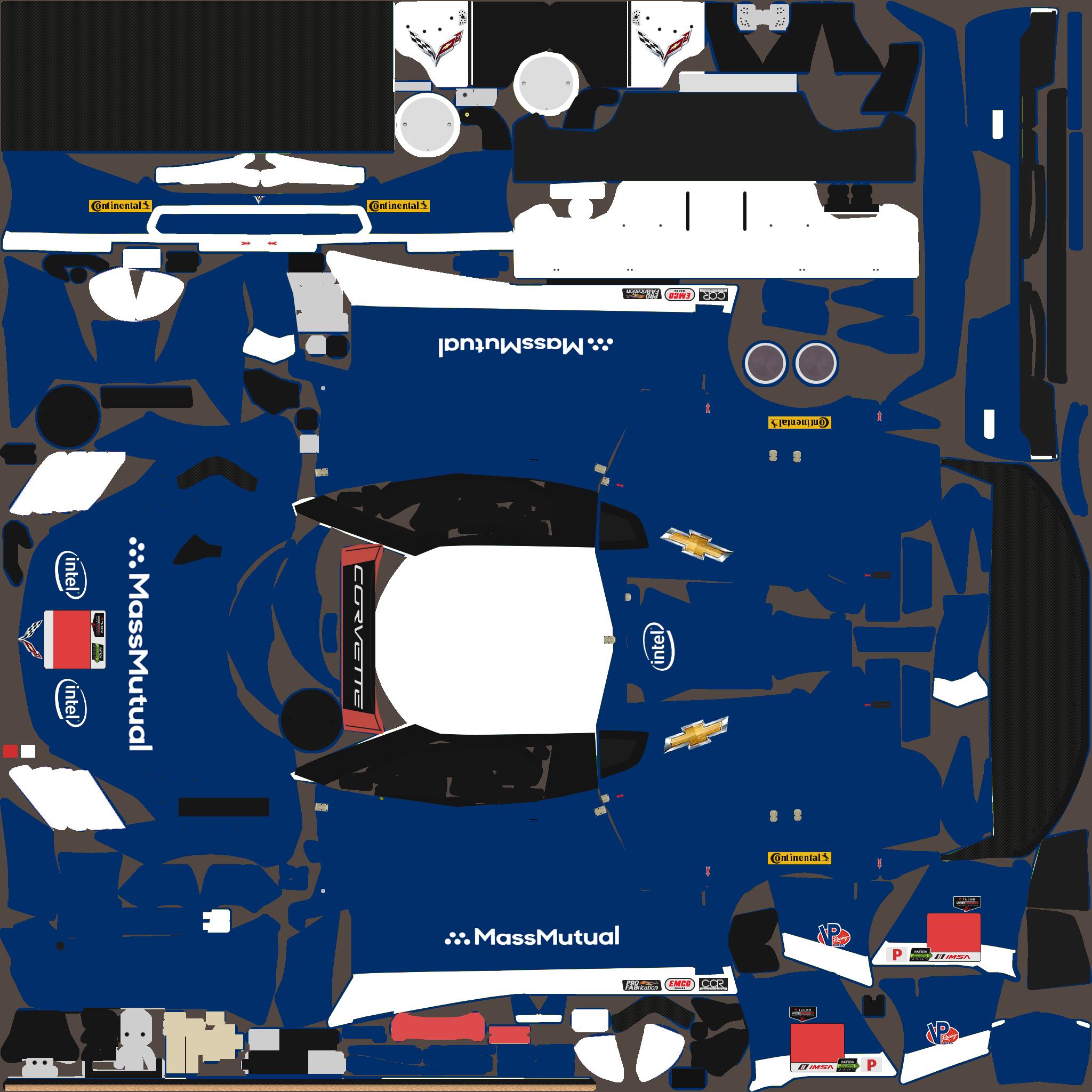 Mass Mutual Chevrolet Corvette C7 Daytona Prototype by Mason A Spies ...