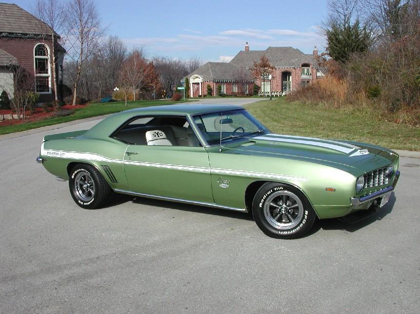 Yenko 427 ZL1 Green/White by Rodney Evans - Trading Paints