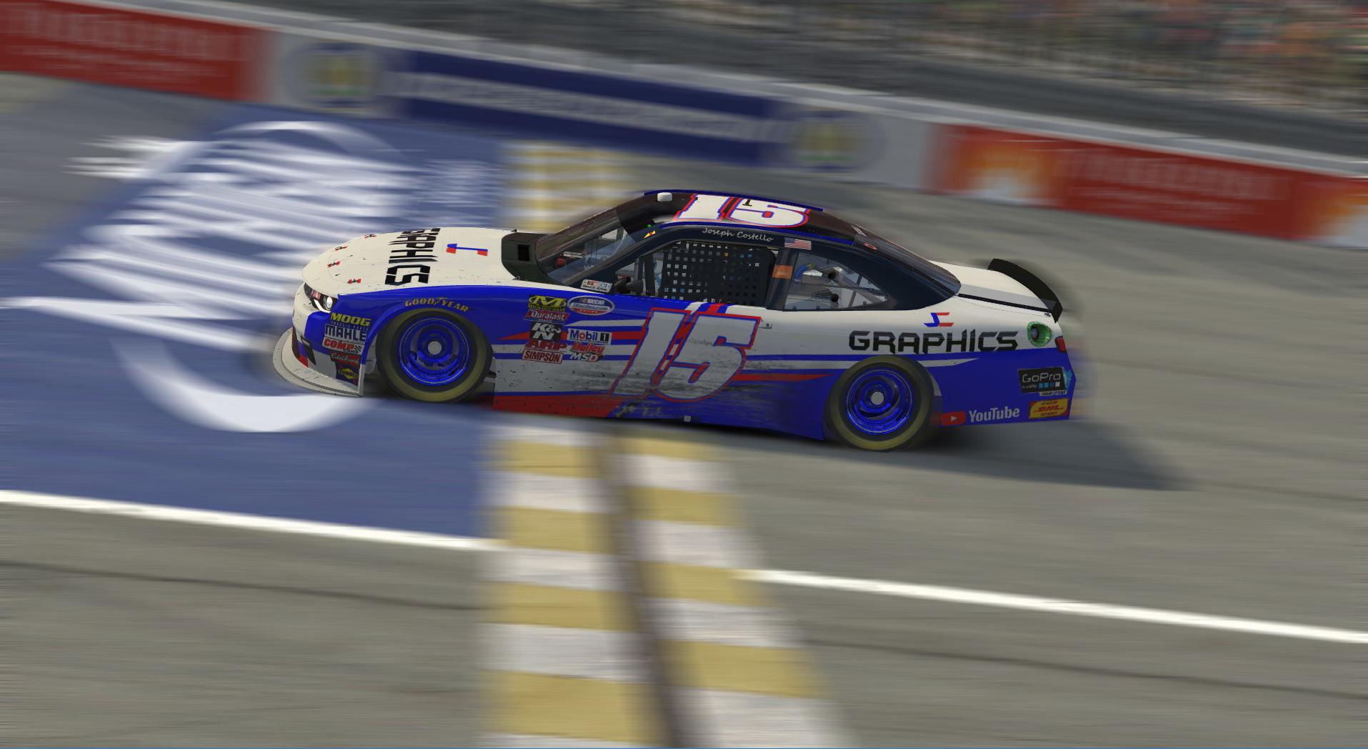 JC Grpahics Xfinity car by Joseph Costello - Trading Paints