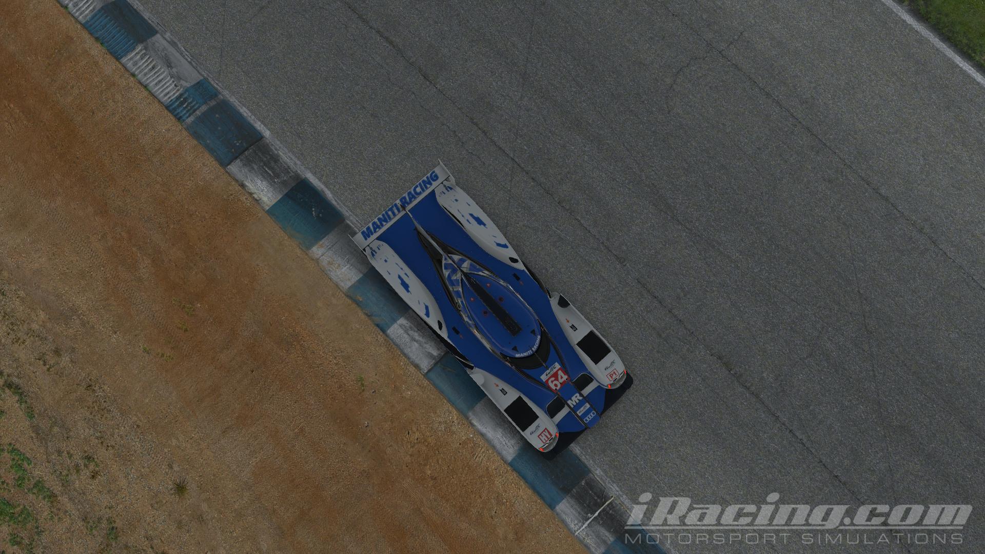 Maniti Racing Blue Audi R18 by Tim Matzke - Trading Paints