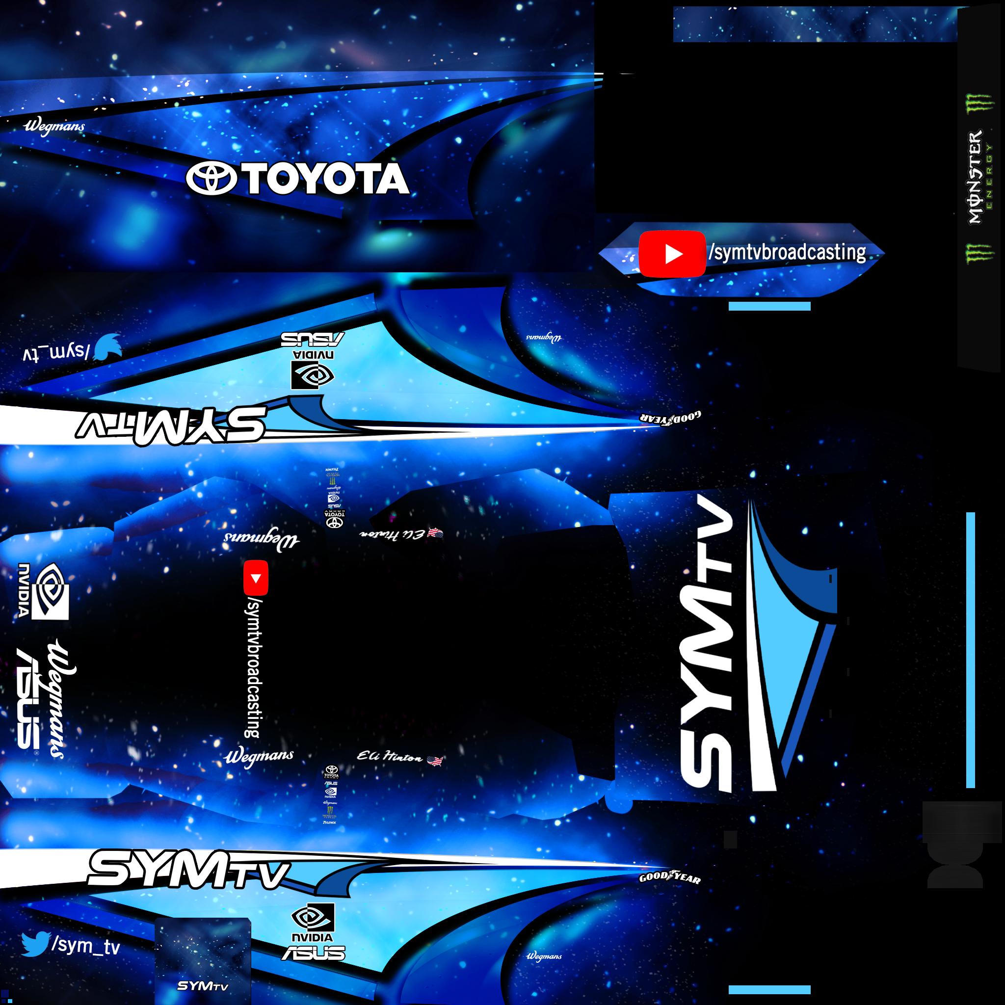 Eli Hinton SYM Camry by Eli Hinton2 - Trading Paints