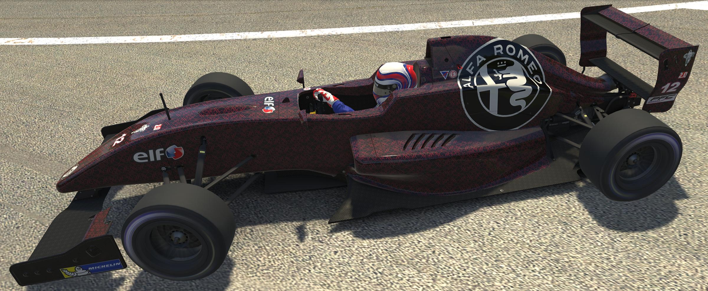 Alfa Romeo F1 2019 Launch Livery by Bas Imagineer - Trading Paints