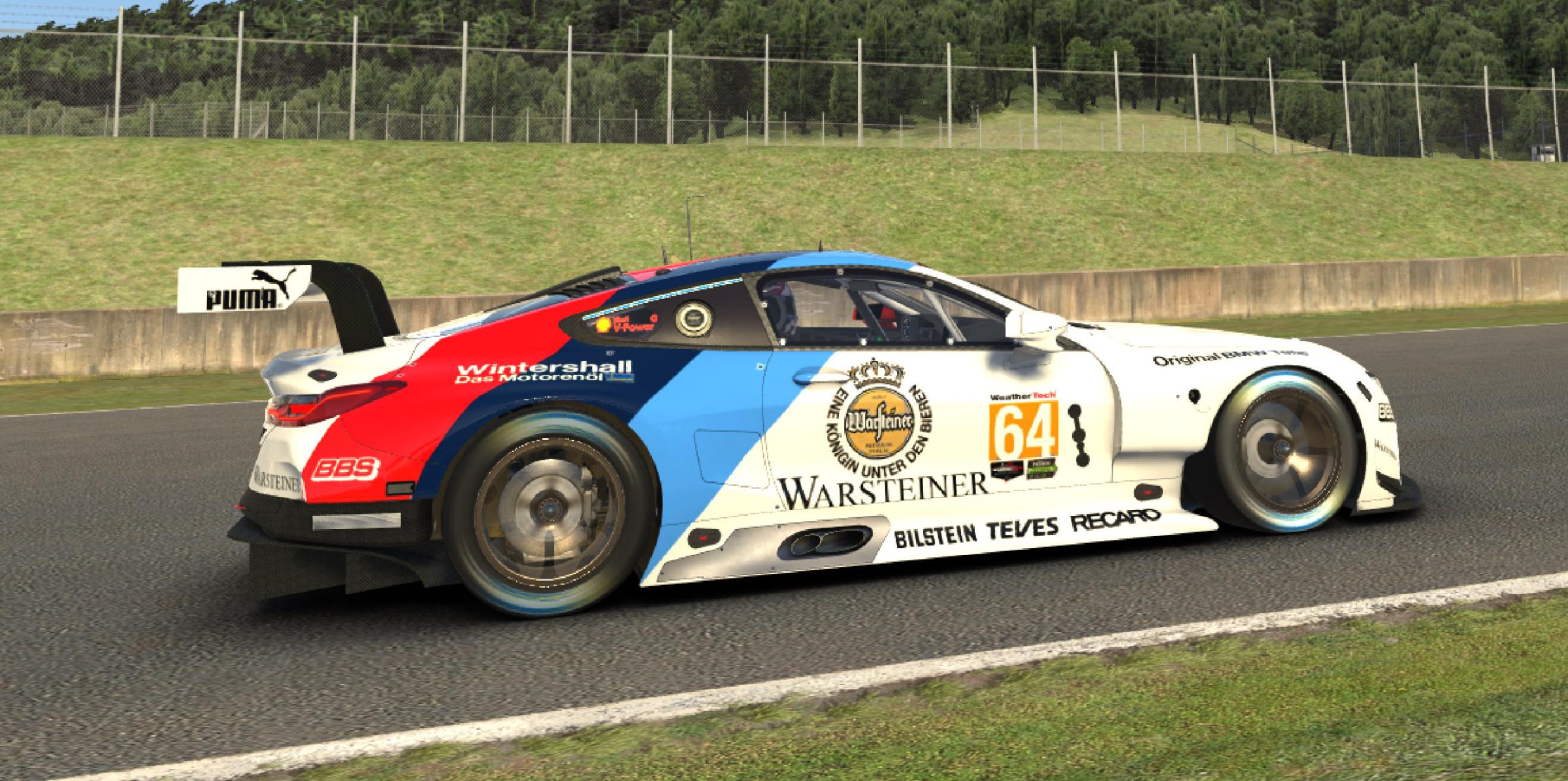 Warsteiner BMW M8 GTE - 1989 DTM Tribute by Christopher R. - Trading Paints