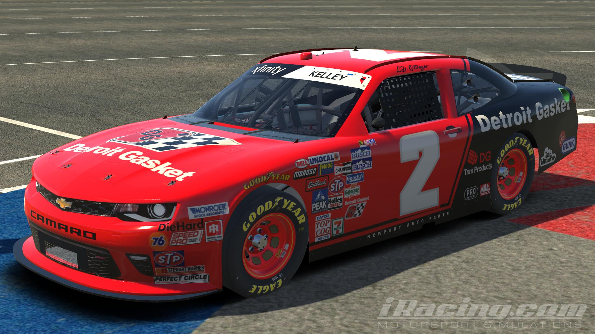 Detroit Gasket (1990) Retro by Blake Kelley - Trading Paints