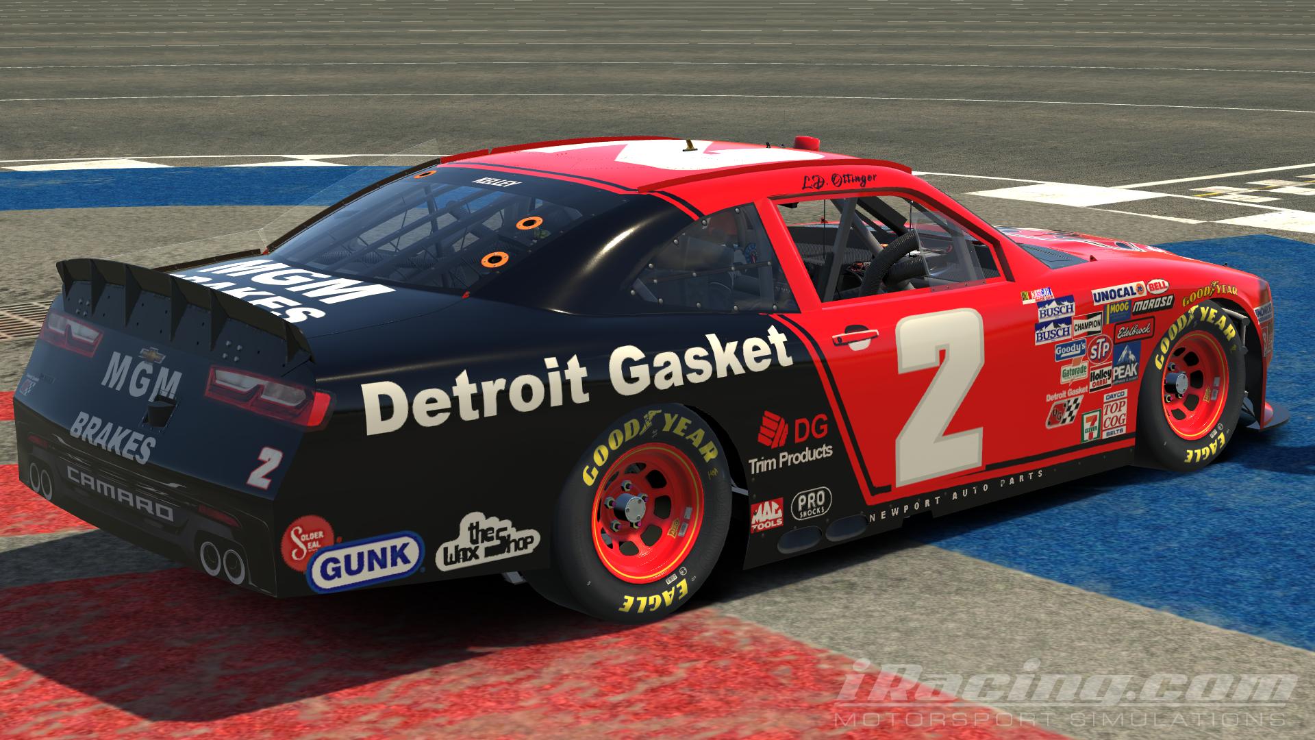Detroit Gasket (1990) Retro by Blake Kelley - Trading Paints