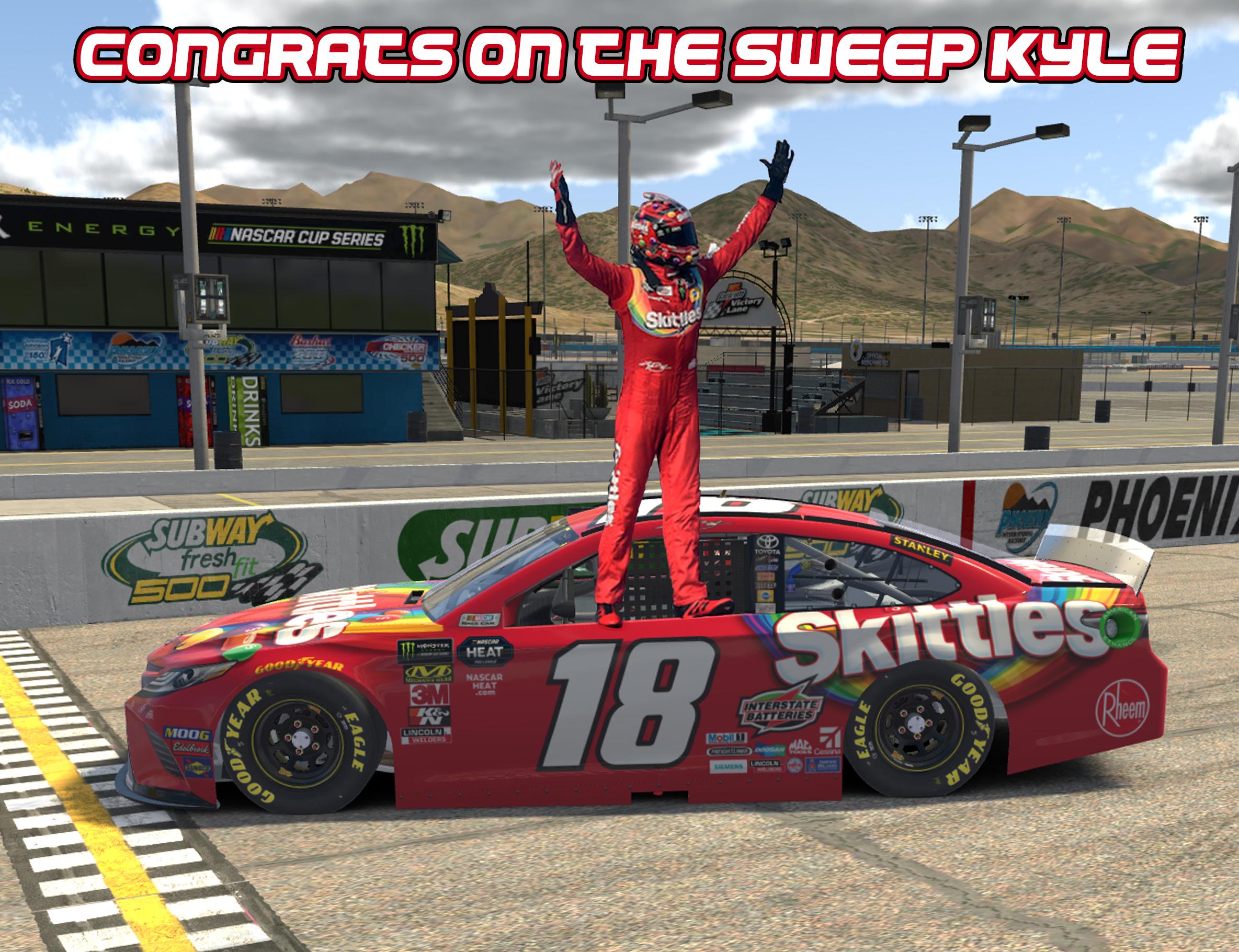 2019 Kyle Busch Pheonix Race Winner by Brantley Roden - Trading Paints