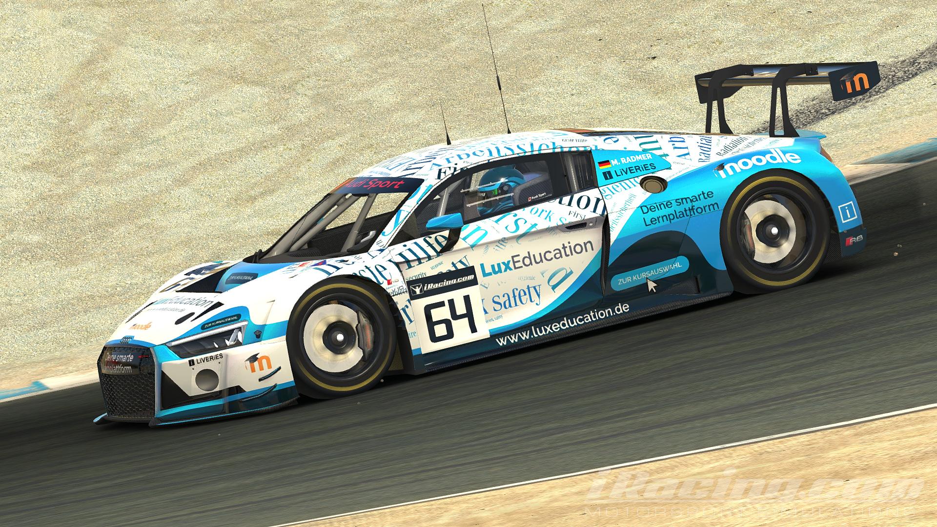 iLiveries LuxEducation Audi R8 LMS by Mika Radmer - Trading Paints