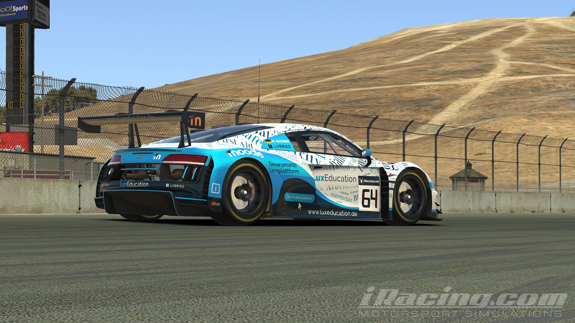iLiveries LuxEducation Audi R8 LMS by Mika Radmer - Trading Paints