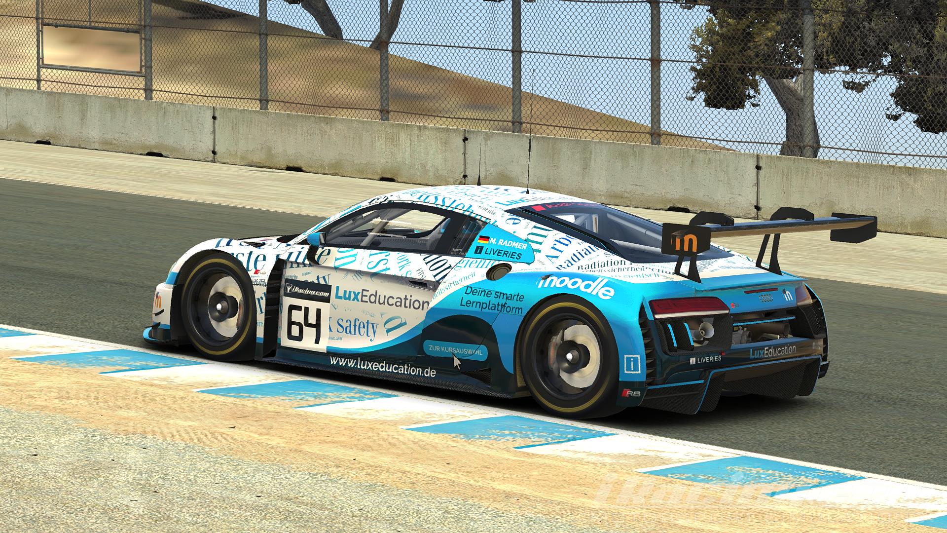 iLiveries LuxEducation Audi R8 LMS by Mika Radmer - Trading Paints