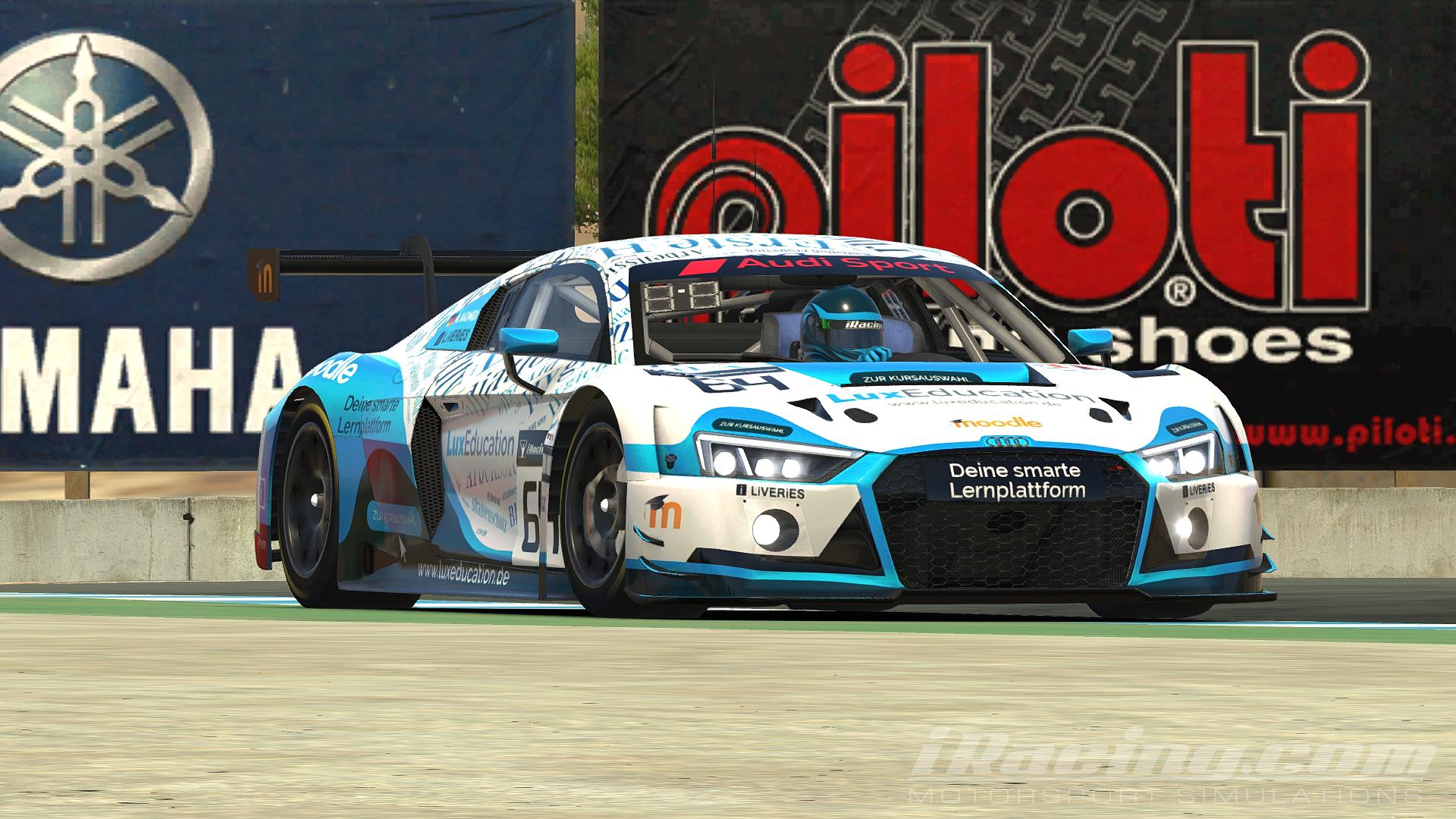 iLiveries LuxEducation Audi R8 LMS by Mika Radmer - Trading Paints