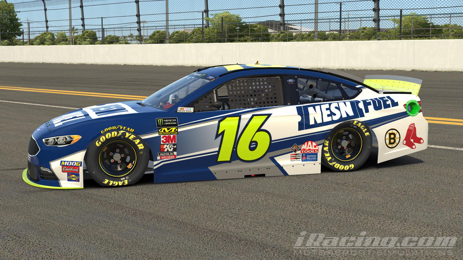 Greg Biffle - NESN Fuel Ford Fusion by Mike E Holloway - Trading Paints