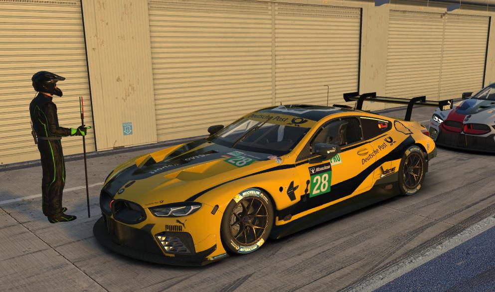 Deutsche Post Custom M8 Livery by Lucia Hellmerichs - Trading Paints