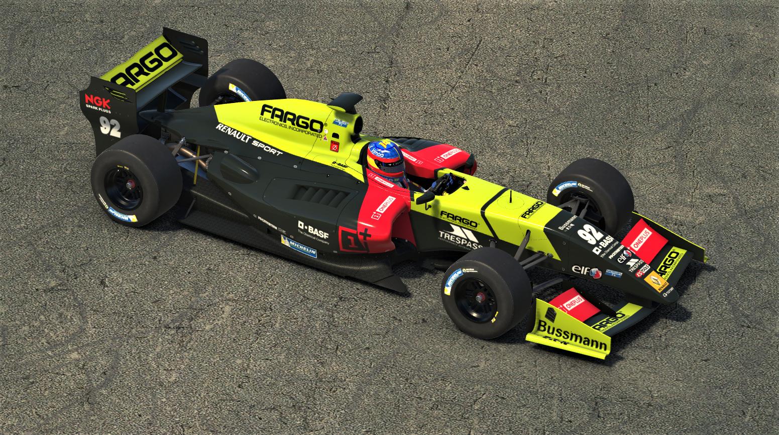 Formula Renault 3 5 fosforin by sergi Verge poyato - Trading Paints