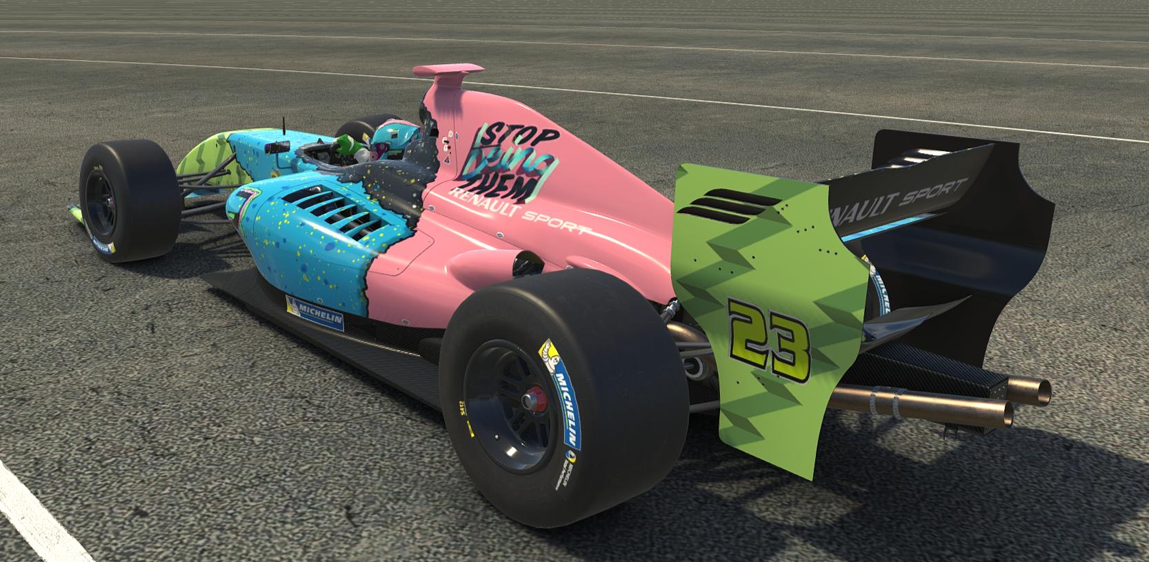 Formula Renault 3 5 Ricciardo 2019 F1 Helmet inspired design by Bas ...